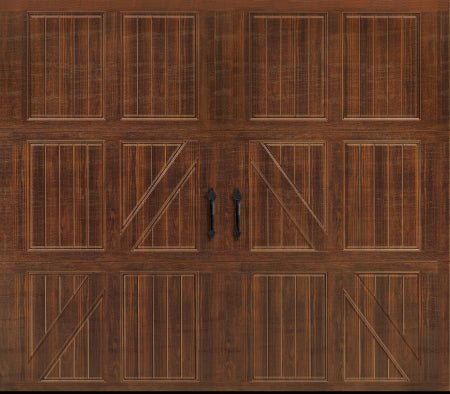 Walnut Wood Tone Lucern Amarr Classica Garage Doors – Easy Flip Garage ...