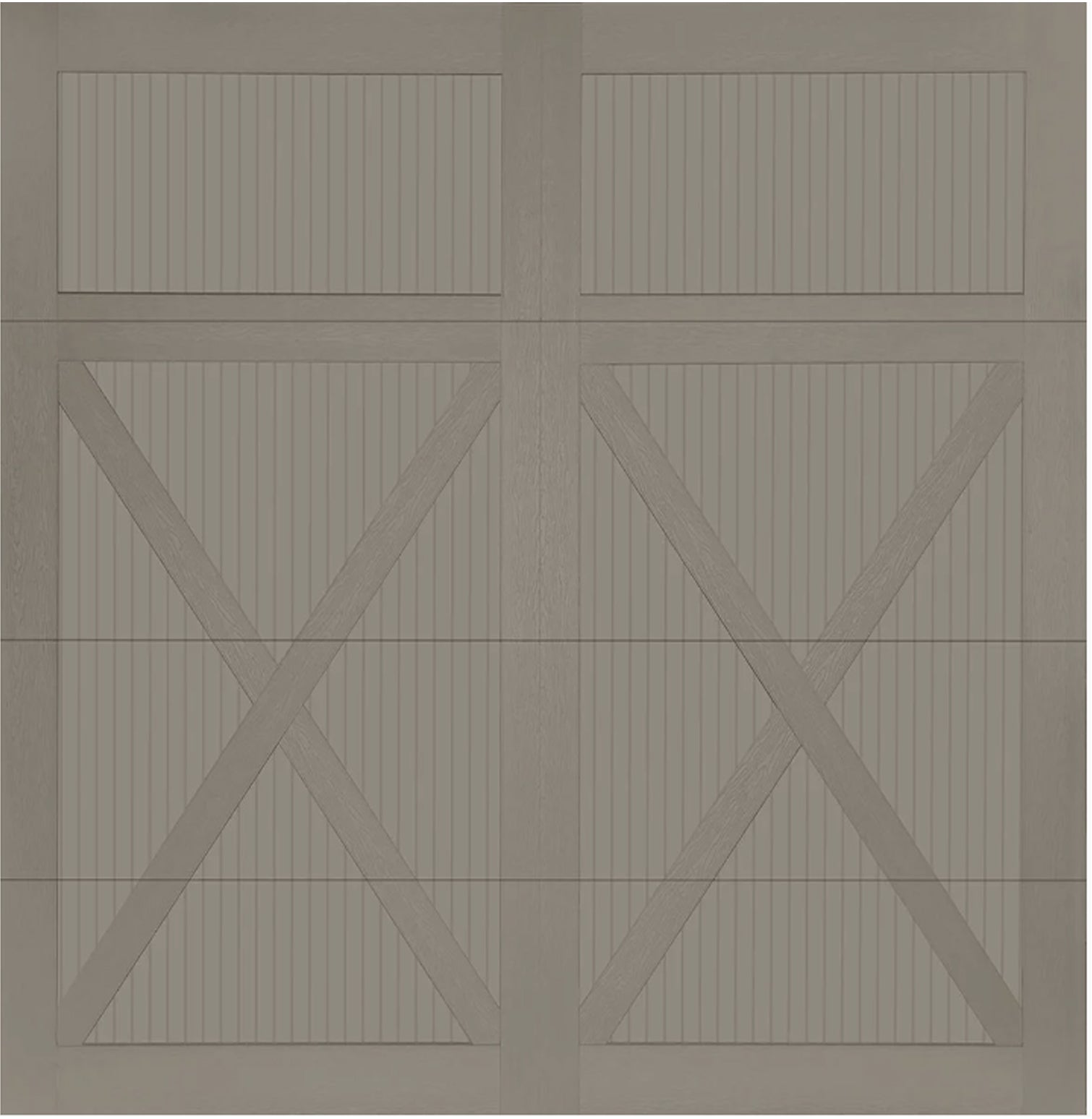 Sandstone Fiberglass Overlay Carriage House Garage Doors by CHI – Easy ...