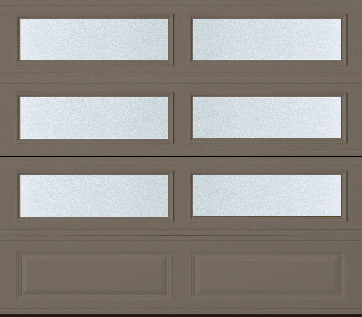 8X7 Terratone Contemporary Mosaic Design Garage Doors – Easy Flip ...