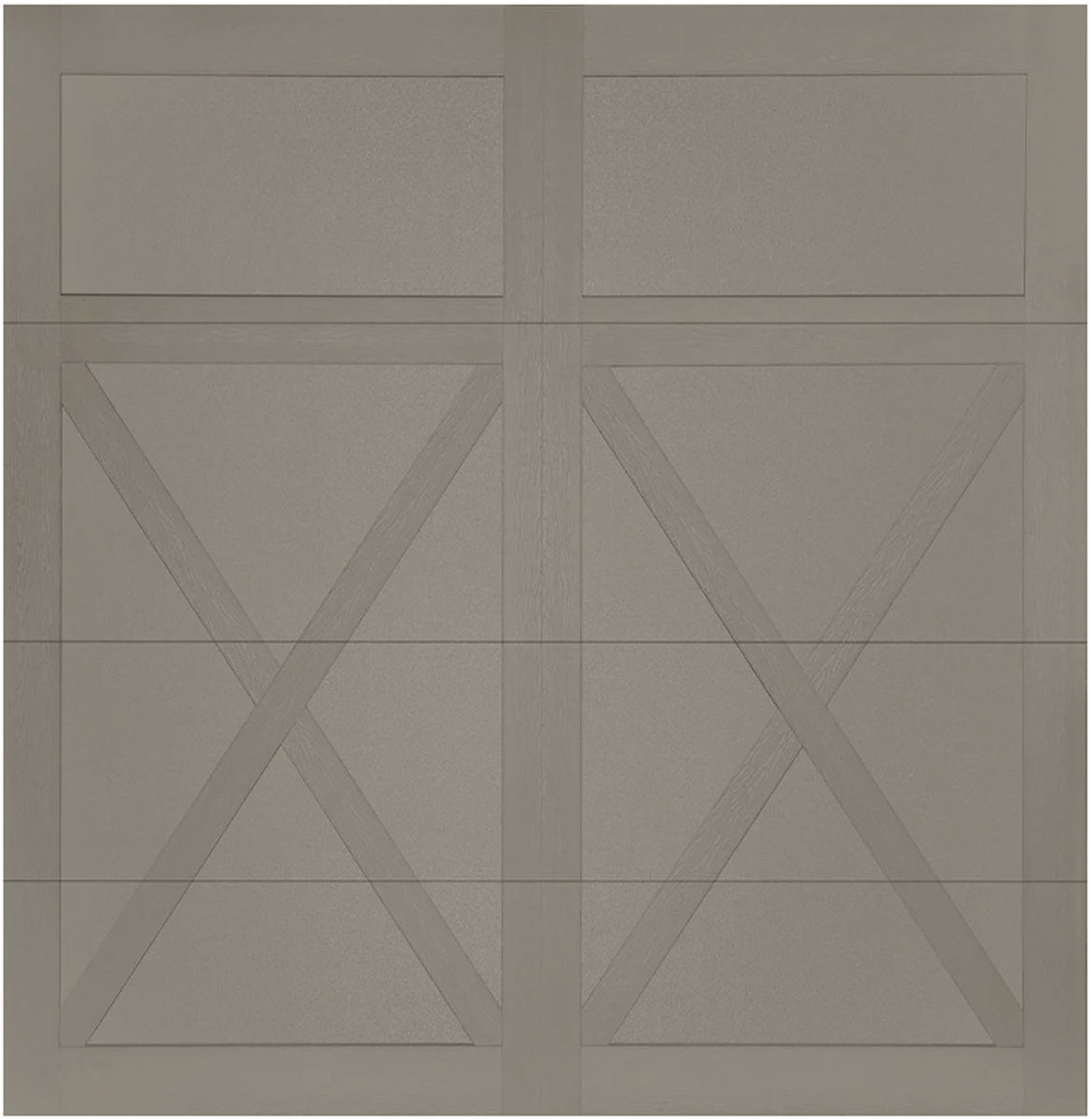 Sandstone Steel Overlay Carriage House Garage Doors by CHI – Easy Flip ...